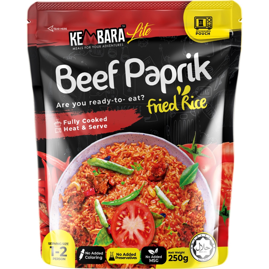 KEMBARA MEALS Nasi Goreng Paprik / Beef Paprik Fried Rice (Without Food ...