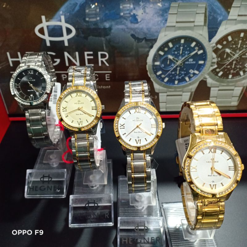 Hegner Women Stainless-Steel Bracelet Authentic Watch 8-4101/8-4102 ...