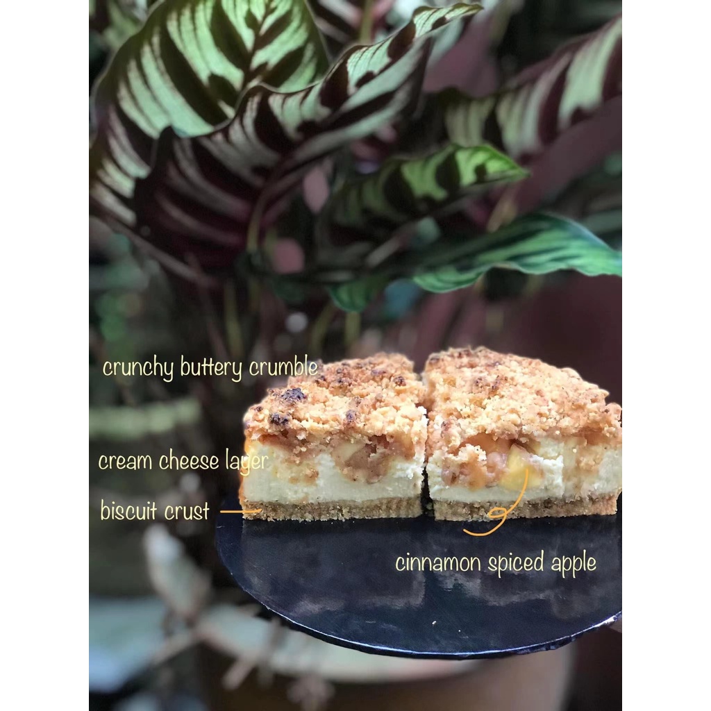 Apple Crumble Burnt Cheesecake (Penang Island only) | Shopee Malaysia