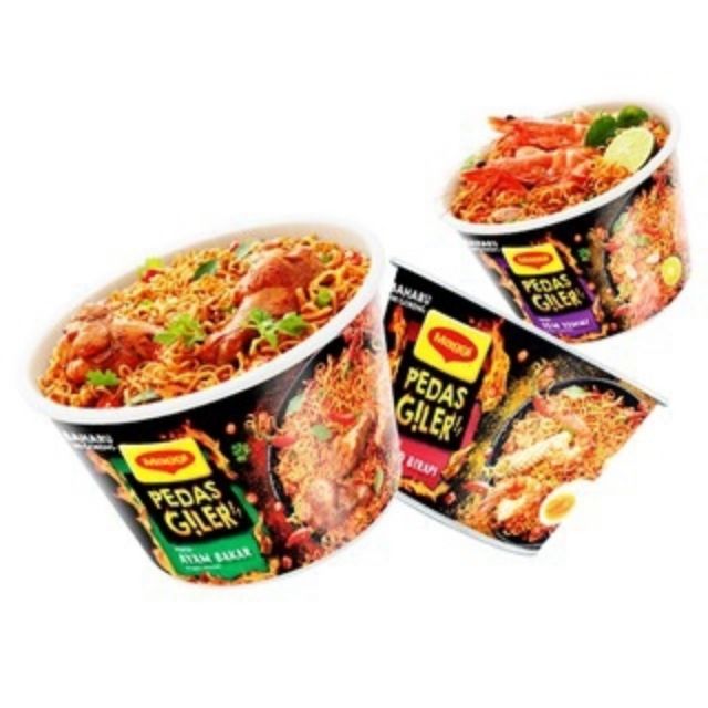 Maggi Pedas Giler Bowl 97g | Shopee Malaysia