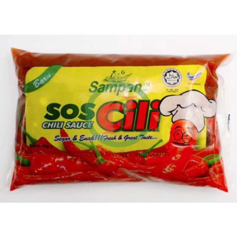 Sos Cili / Tomato Sampan 1kg | Shopee Malaysia