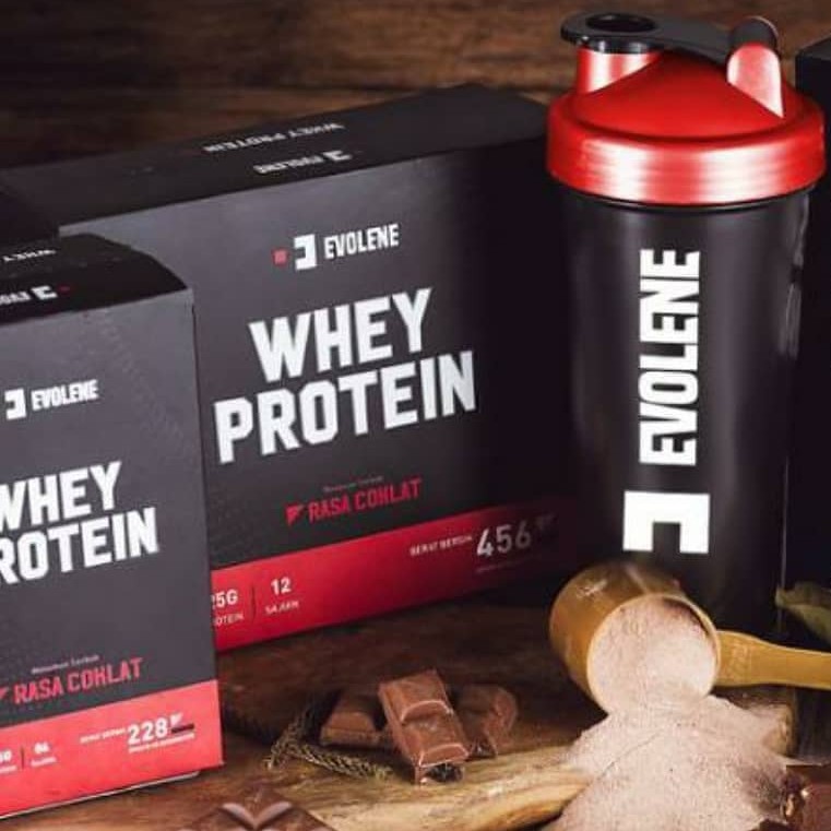 Evolene Whey Protein Original 456 Grams 210 Gr 12 Sachets Evo Whey ...