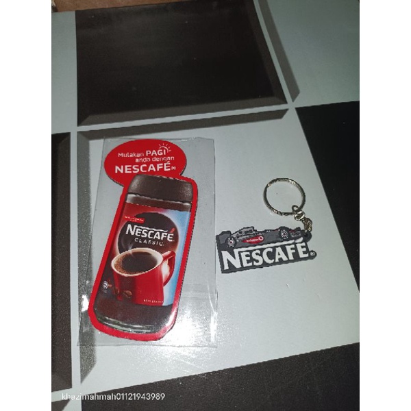 NESCAFE FRIDGE MAGNET. & KEYCHAIN (READY STOCK) | Shopee Malaysia