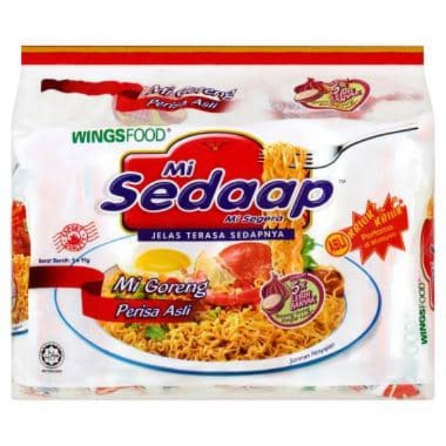 MI SEDAAP ORIGINAL 5 X 91G | Shopee Malaysia