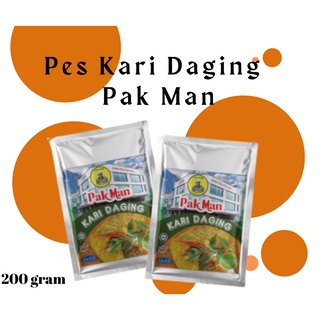 PES KARI PAK MAN (KARI IKAN/KARI DAGING) | Shopee Malaysia
