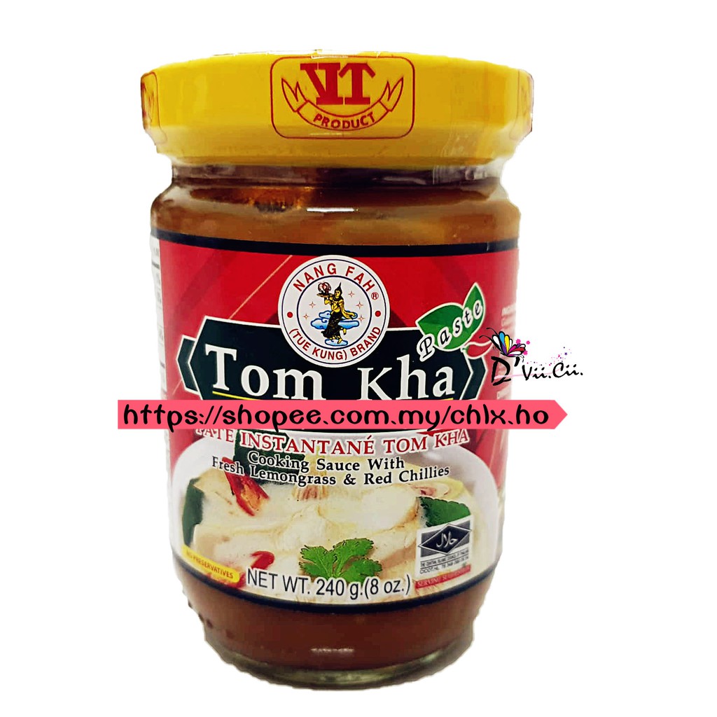 Halal Tom Kha Pes Tomyam putih Paste 240g x 1 bottle | Shopee Malaysia
