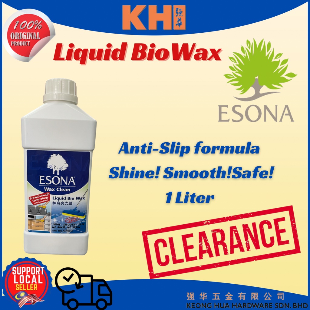 Esaona wax clean floor remove oil clean the floor clearance | Shopee ...