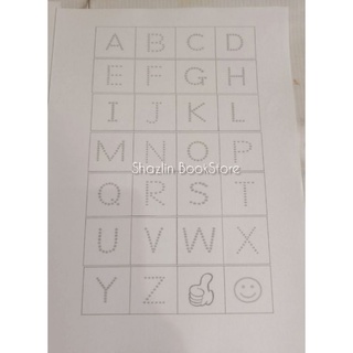Buku Latihan Menulis ABC BM HURUF BESAR Saiz A4 | Shopee Malaysia