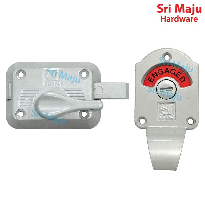 MAJU Indicator Bolt for Toilet Washroom Fitting Room Door Latch Slug ...