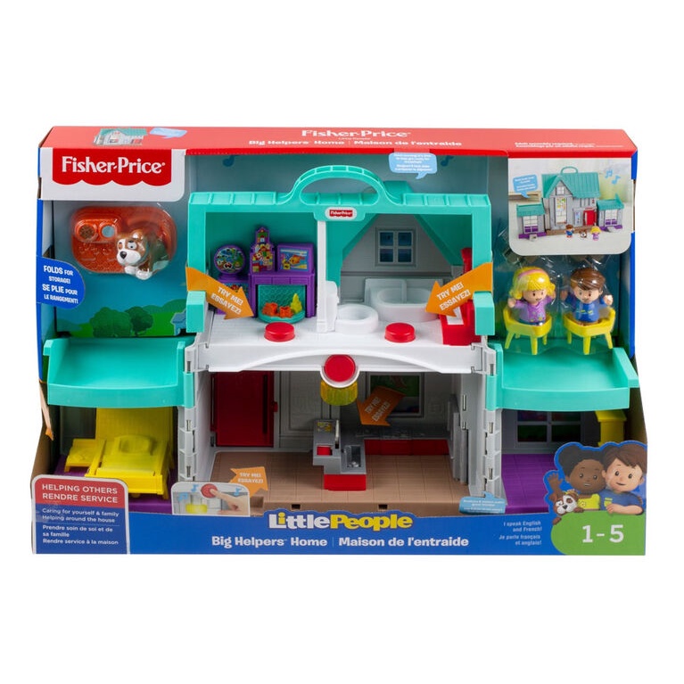 Boy Girl Toy Gift Fisher-Price Little People Big Helpers Home ...