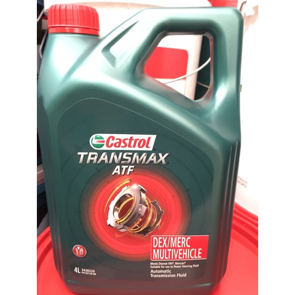 CASTROL TRANSMAX ATF DEX/MERC MULTIVEHICLE 1L / 4L | Shopee Malaysia