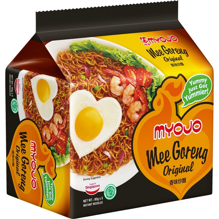 Myojo Mee Goreng Original Flavor Instant Noodle 5x80g [HALAL] | Shopee Malaysia