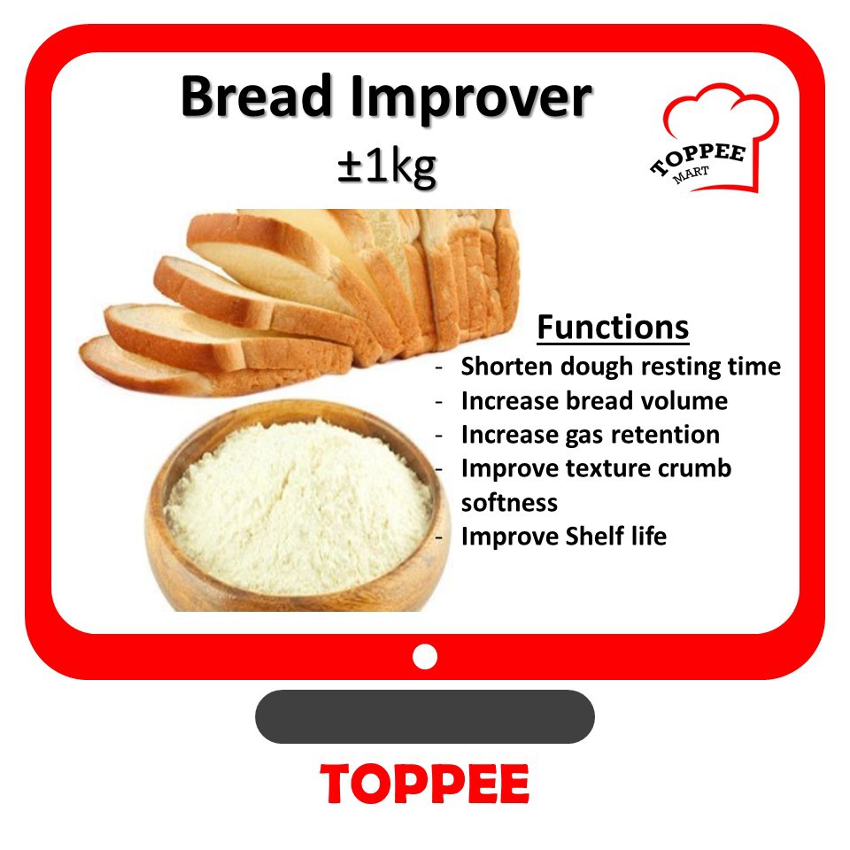 Bread Improver 1kg (Bakels) Pelembut Roti | Shopee Malaysia
