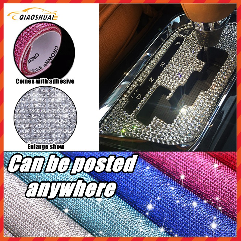 Diamond sticker 24*20CM Crystal Glass Diamond Sticker Double-sided ...