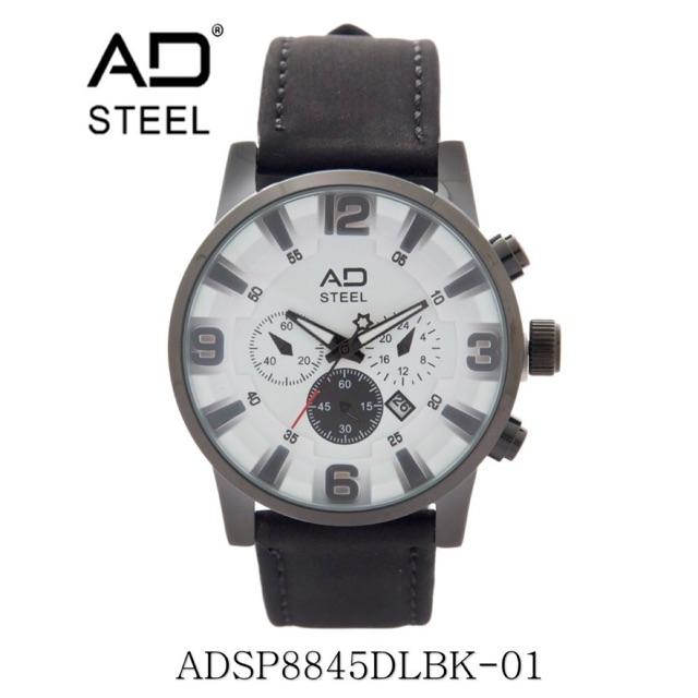 AD Steel Men Leather Smart Casual Watch ADSP8845 | Shopee Malaysia