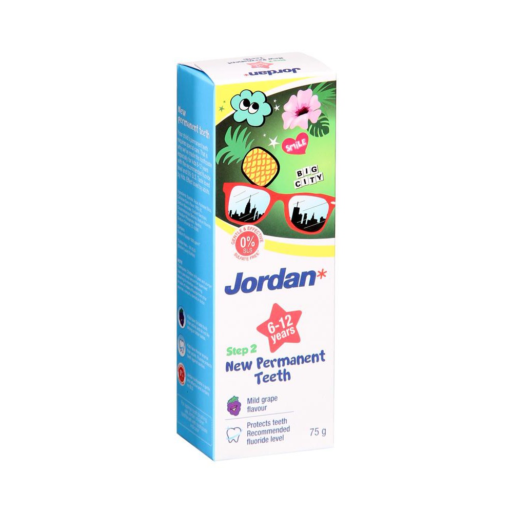 JORDAN TOOTHPASTE STEP 2 6-12 YEARS 75g | Shopee Malaysia