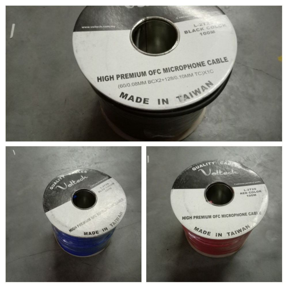 Voltech L-2T2S Microphone Cable (New) | Shopee Malaysia