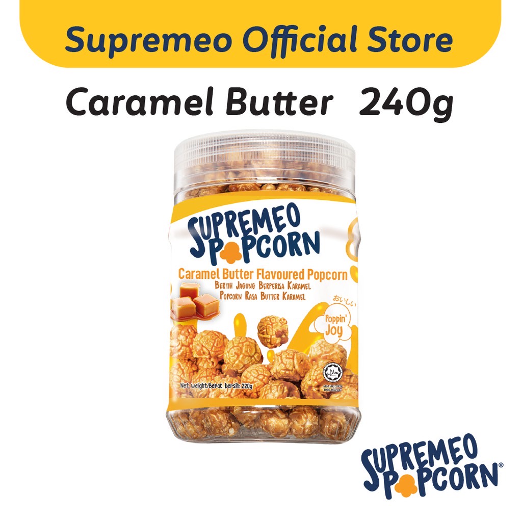 Supremeo Popcorn - 100% Real Ingredients (240G) | Shopee Malaysia