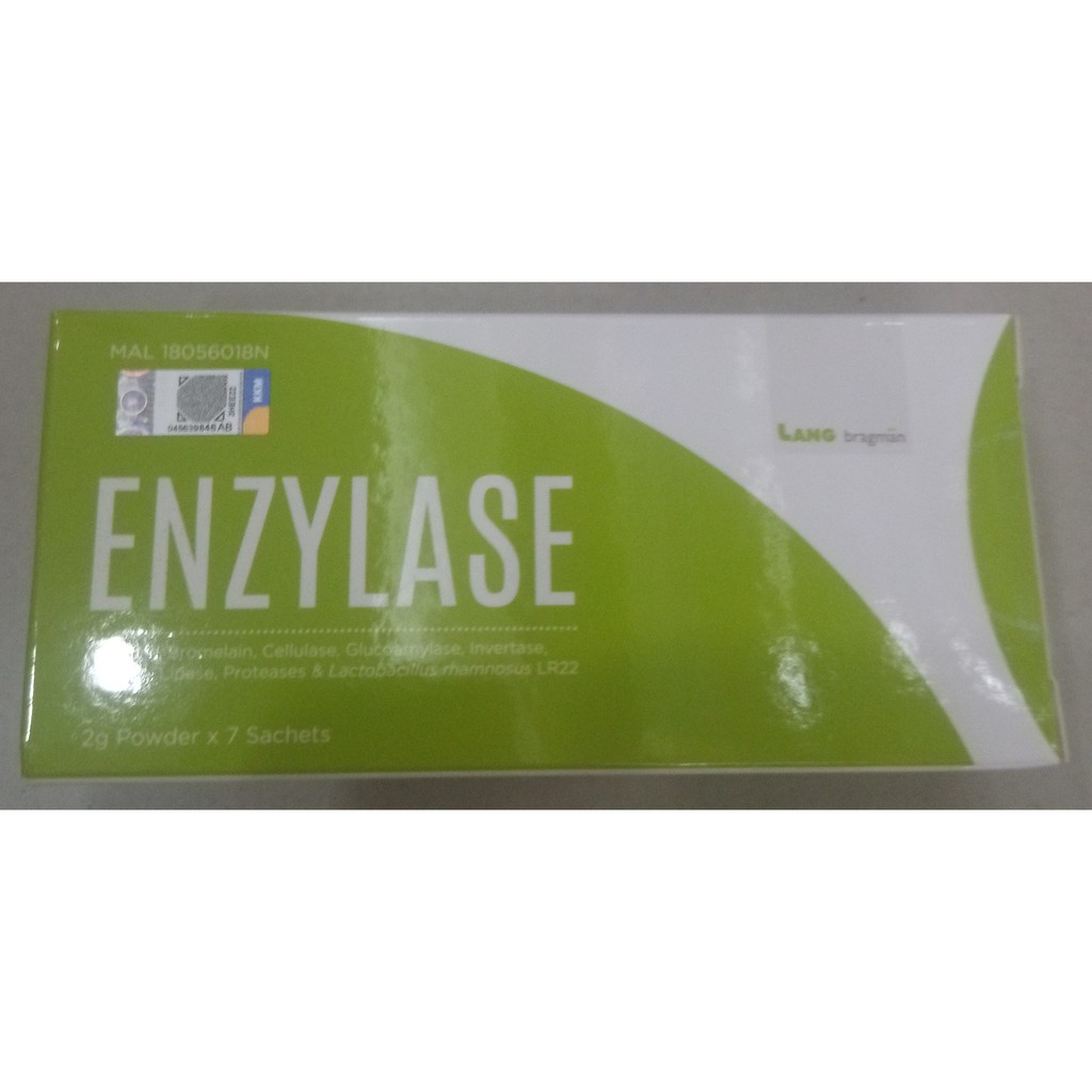 Lang Bragman Enzylase 2g Powder Per Sachet, 7 Sachets Per Box ...