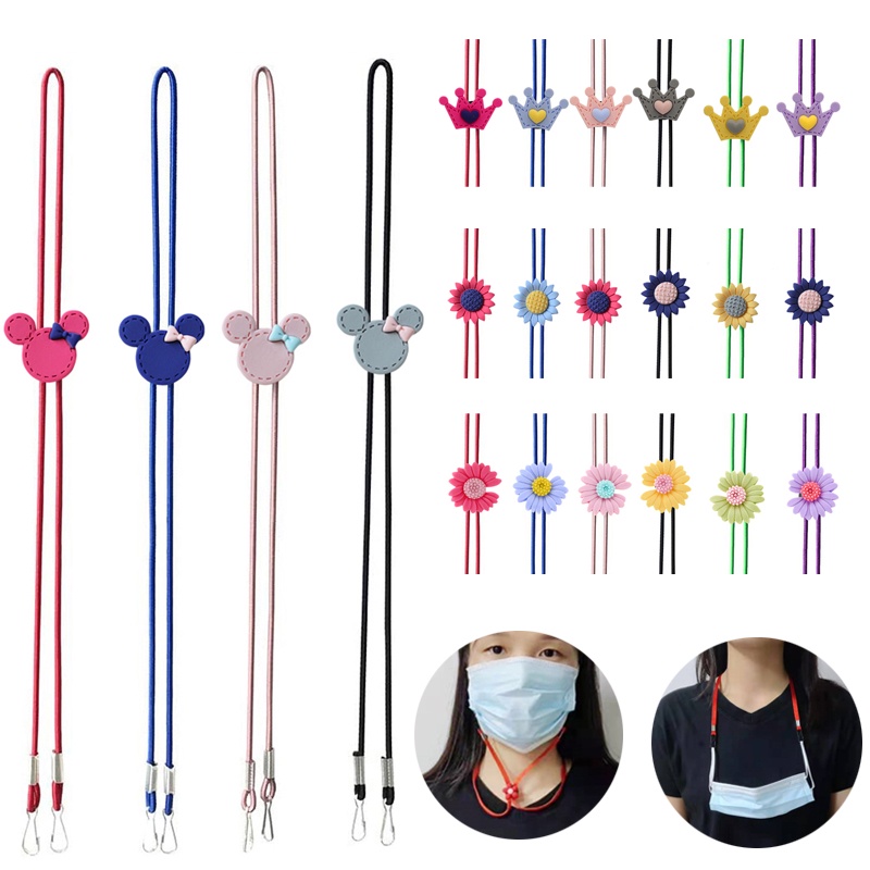 Mask Chain Lelaki Mask Comfort Belt Adjustable Face Shield Strap Face ...