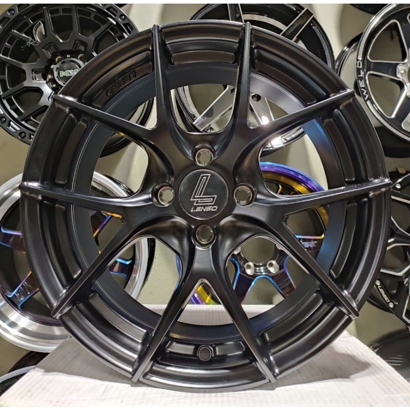Lenso Jager-Dyna Sport Rim 16x7JJ ET35 (4x100) | Shopee Malaysia