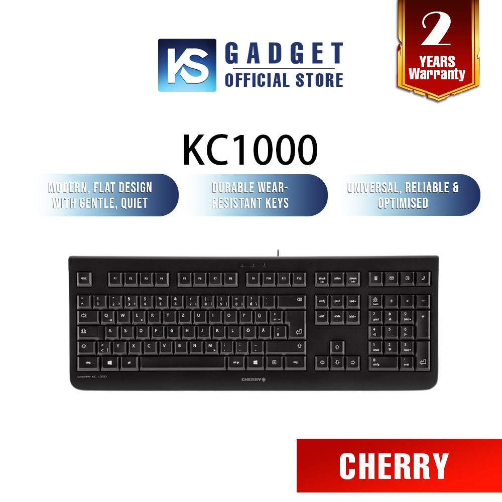 CHERRY KC1000 OFFICE KEYBOARD | Shopee Malaysia CHERRY KC1000 OFFICE KEYBOARD | Shopee Malaysia