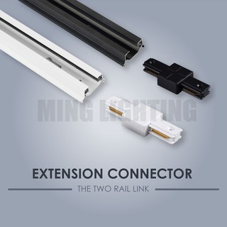 Track Light Joint Connector Tracklight Rail Bar Copper Metal Jointer ...