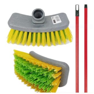 RAYACO Curved Nylon Broom for Drain/Penyapu Longkang with Handle ...