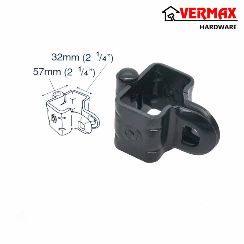 Gate Close Up Latch Lock Clamp / Padlock Locking Clamp / Round Metal ...