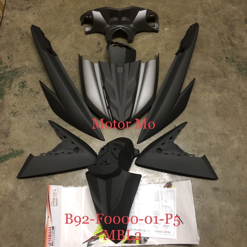 AVANTIZ COVERSET With STICKER 100% ORIGINAL GREY+BLACK B92-F0000-01-P5 ...