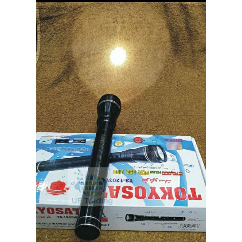 TOKYOSAT JAPAN PREMIUM QUALITY RECHARGEABLE WATERPROOF LED Long RANGE ...