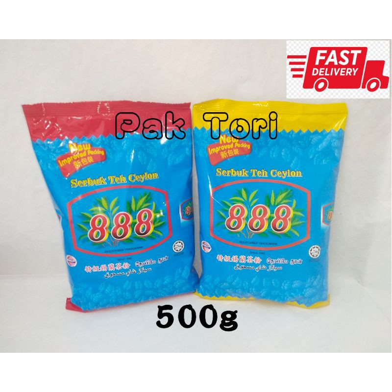 888 Serbuk Teh Ceylon 500g | Shopee Malaysia