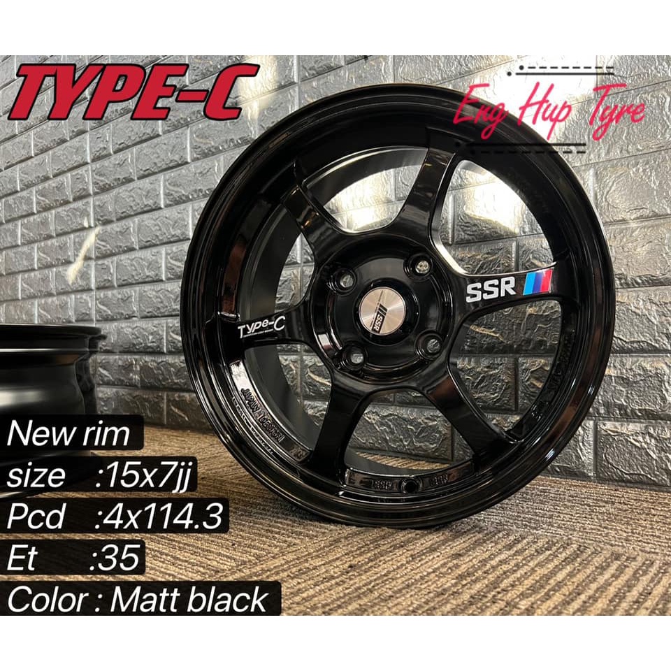 FLOWFORMING 15X7 SSR NEW SPORT RIMS | Shopee Malaysia