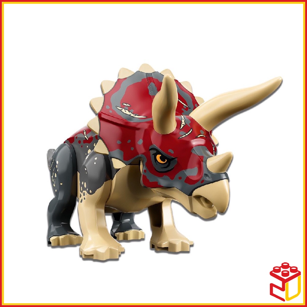 (Ready Stock) Jurassic World LEGO Triceratops Animal | Shopee Malaysia