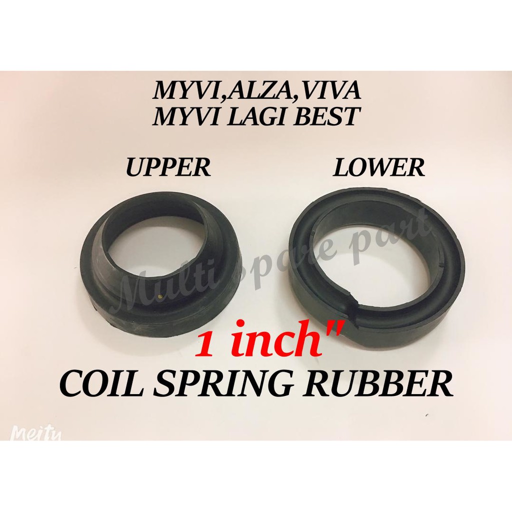 Coil spring rubber 1 inch" perodua myvi,viva,alza,myvi lagi best | BeeCost