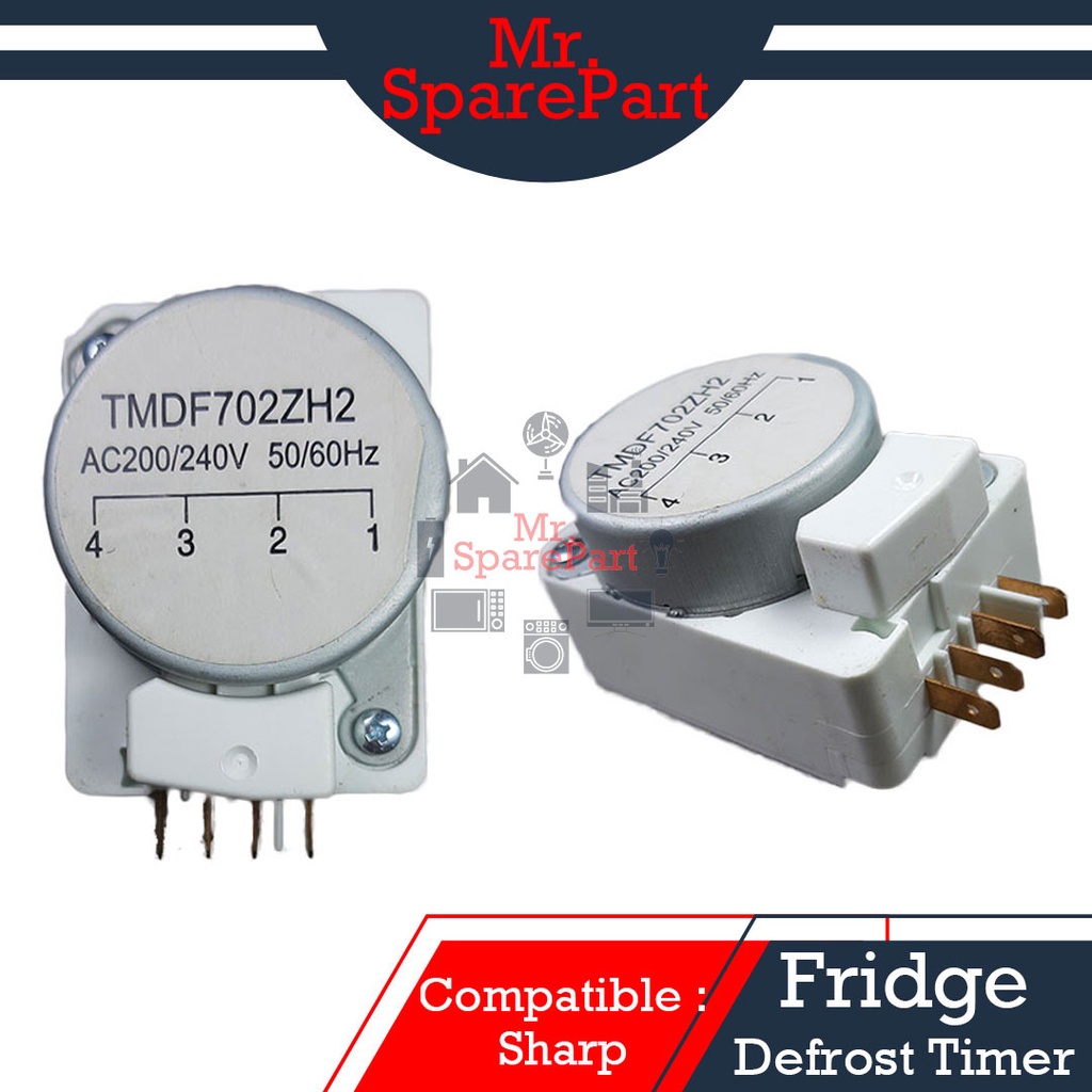 ( Compatible : Sharp ) Fridge Defrost Timer | Shopee Malaysia