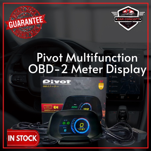 Car Concept Empire Pivot Multifunction OBD 2 Meter Display Car Meter ...