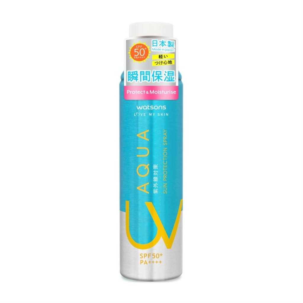 WATSONS Aqua UV Sun Protection Spray SPF50+ PA++++ | Shopee Malaysia