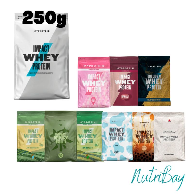 Impact Whey Protein 250g Myprotein | Shopee Malaysia
