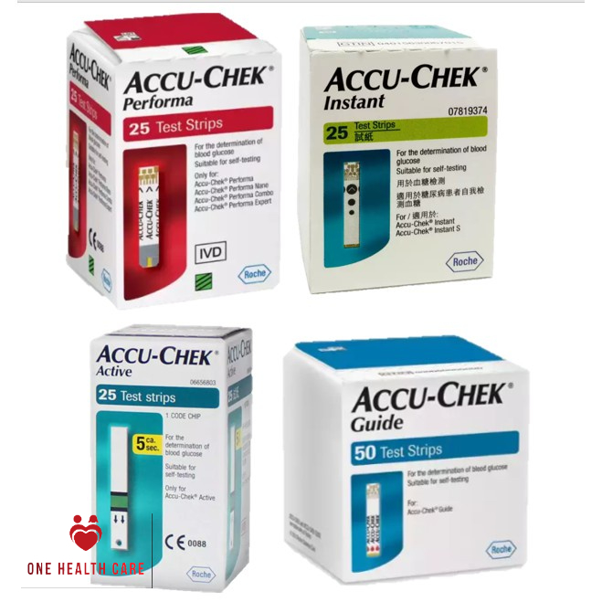 [ACCU-CHEK] Active Instant Performa Guide Glucose Test Strip Paper ...