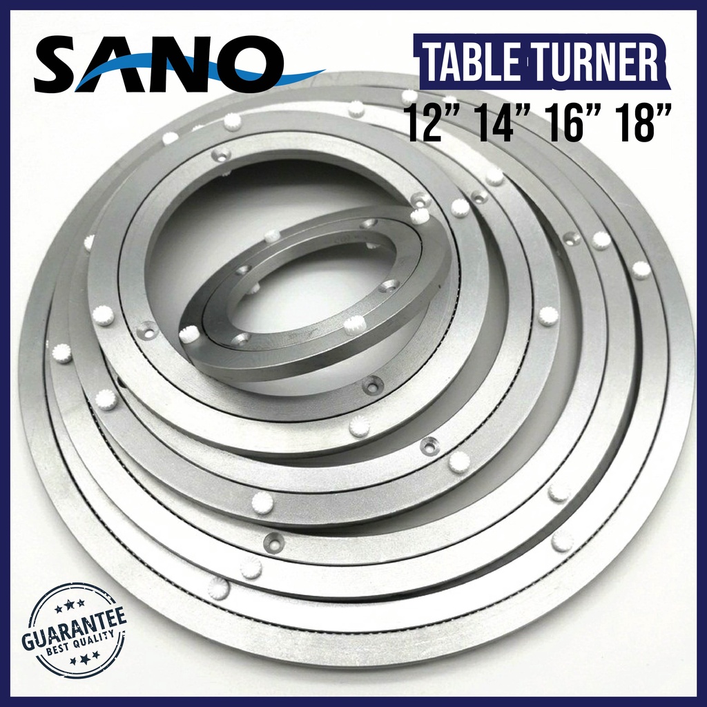 Aluminium Table Turner Dining Table Meja Makan Restaurant | Shopee Malaysia