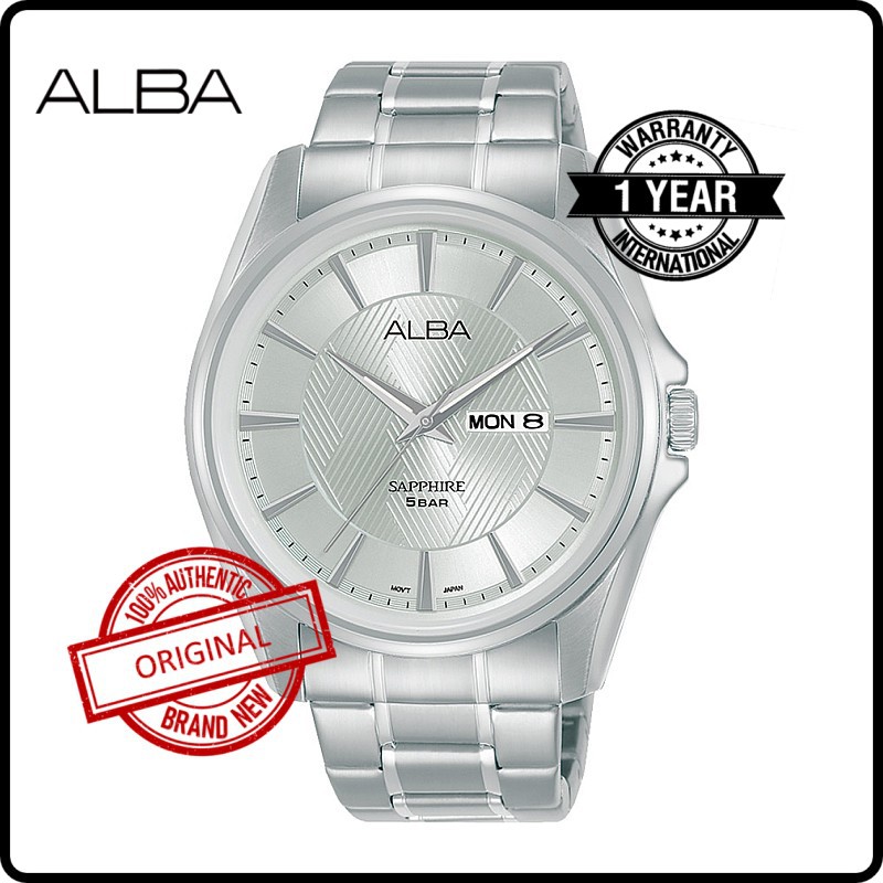 VJ33-X030SSS (AJ6103X1) ALBA PRESTIGE Men Original Brand New Quartz ...