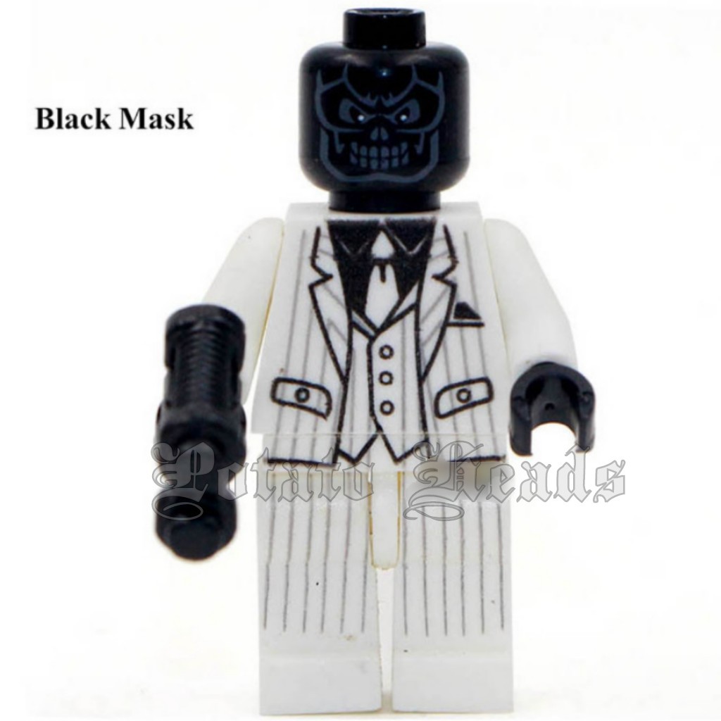 DC BLACK MASK MINIFIGURE 909 (LEGO COMPATIBLE) | Shopee Malaysia