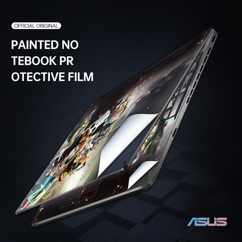 Ghost Slayer, One Piece, Naruto Anime Cover Laptop Sticker PVC ...