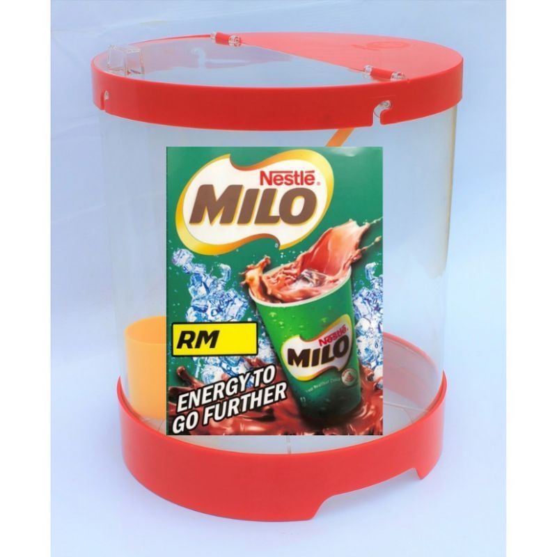 STICKER PVC MILO V1(Kalis Air untuk Balang 33liter) | Shopee Malaysia