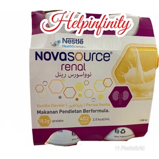 Nestle Novasource Renal Ready-to-Drink (Vanilla) | Shopee Malaysia
