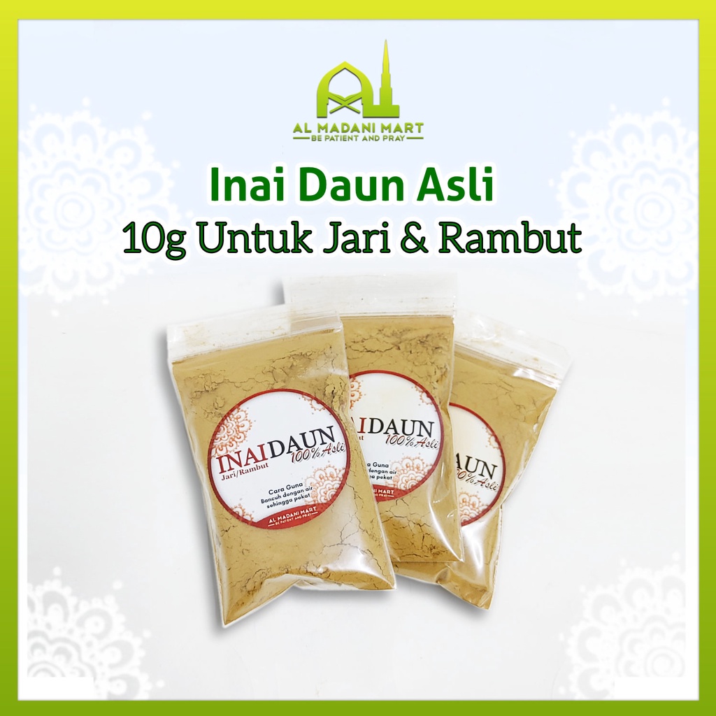 (BELI 1 PERCUMA 1) SERBUK INAI DAUN ASLI HENNA KUKU MERAH CANTIK NAIL ...