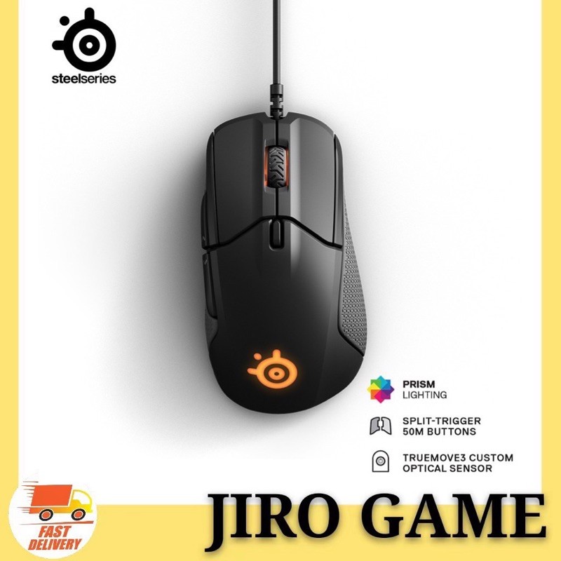 SteelSeries Rival 310 RGB Gaming Mouse Black (62433) | Shopee Malaysia