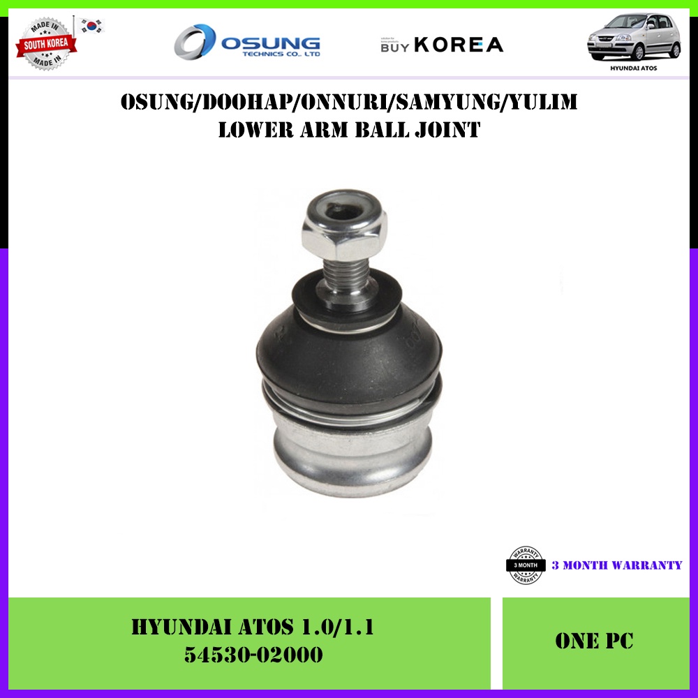 Hyundai Atos 1.0/1.1 Lower Arm Ball Joint (54530-02000) | Shopee Malaysia