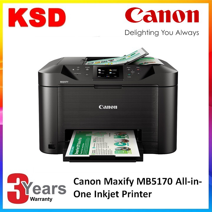 Canon Maxify MB5170 All-In-One Printer | Shopee Malaysia